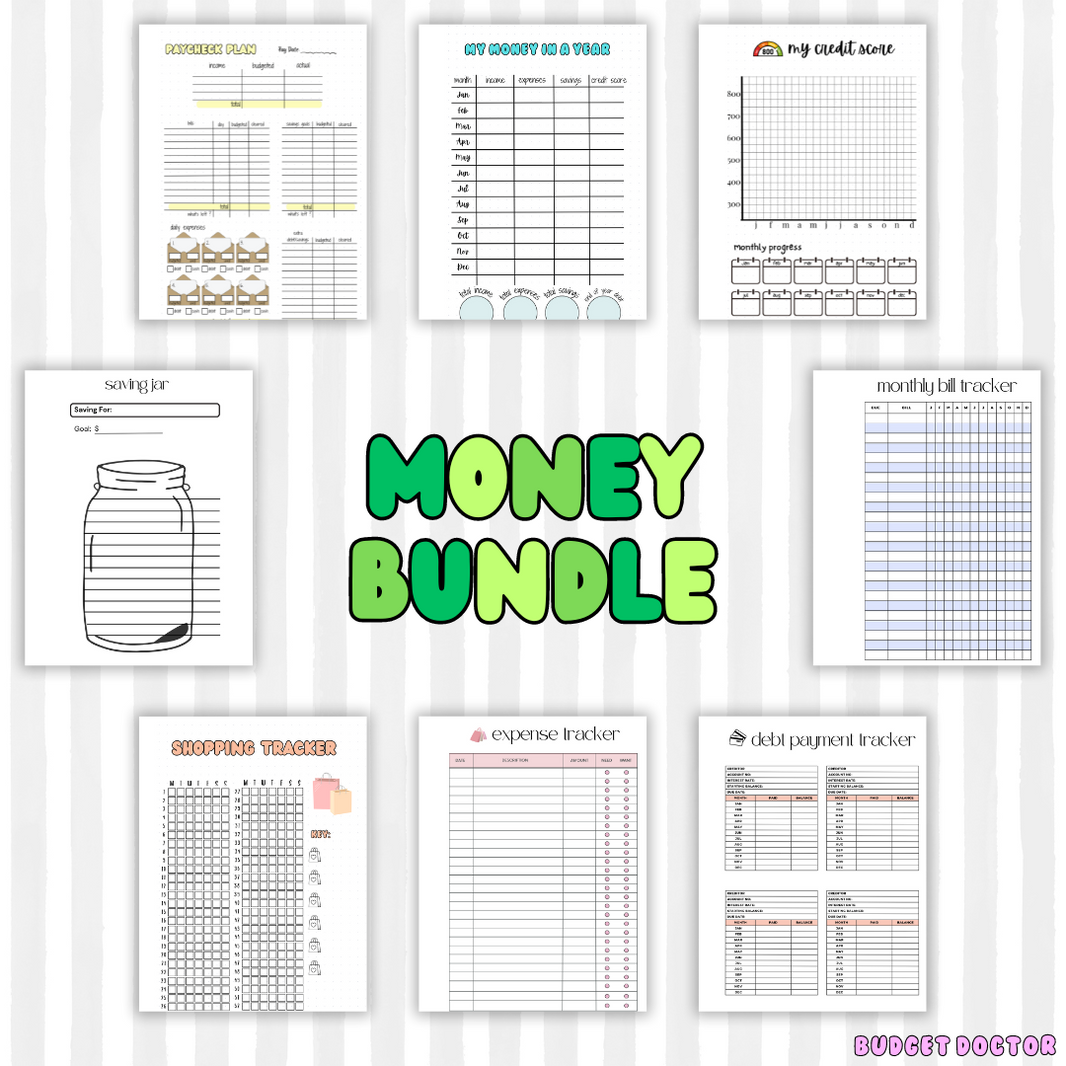 Digital Downloads (PDFs) – Budget Doctor